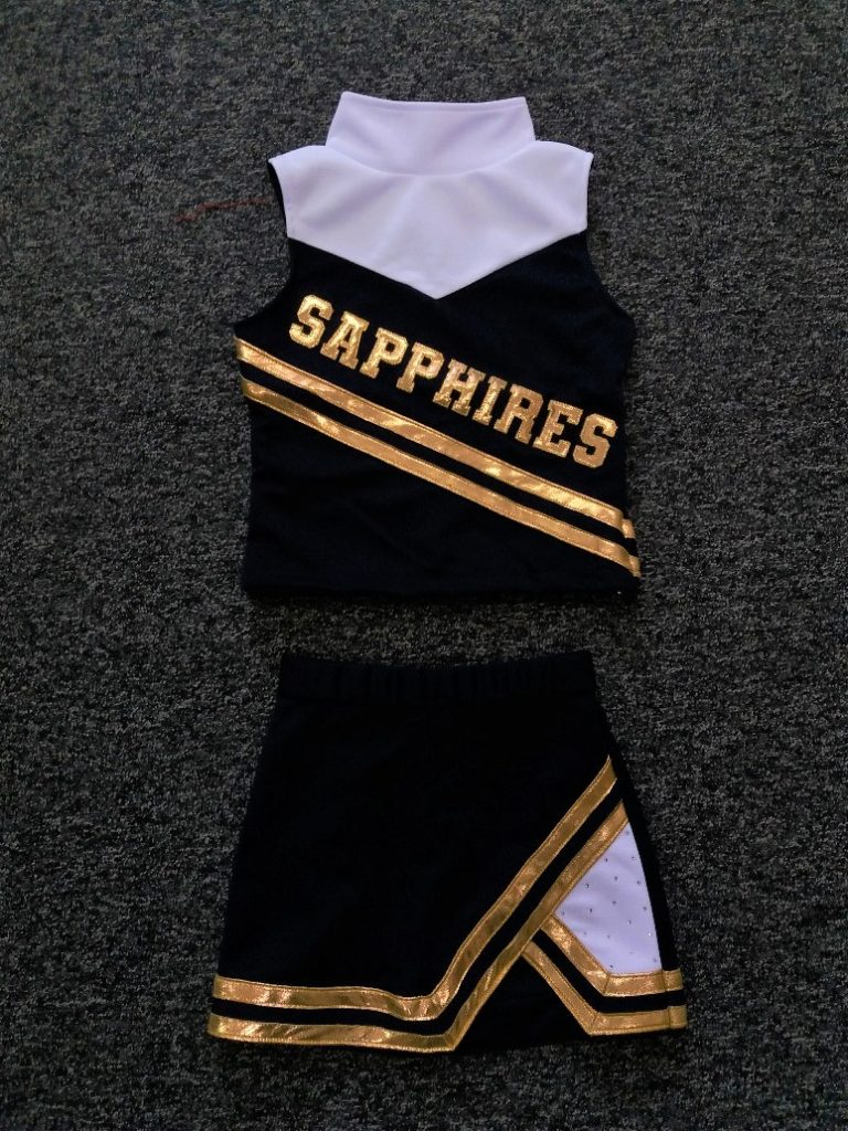 Designer Sleeveless Cheerleading Uniforms - Available with Cheer World
